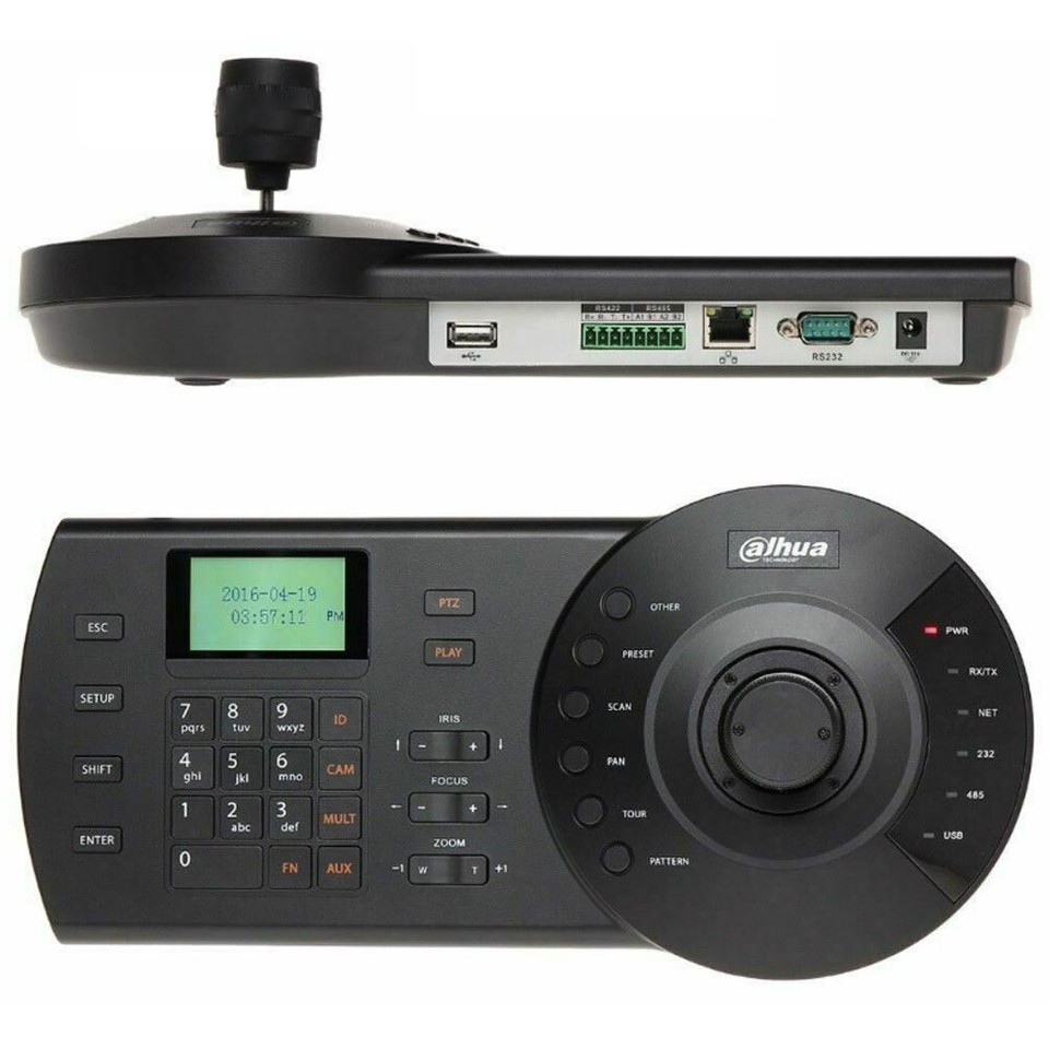 Dahua NKB1000-E Network Keyboard PTZ Joystick Controller for Speed Dome ...