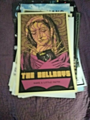 VINTAGE MUSIC POSTER THE BELLRAYS | eBay