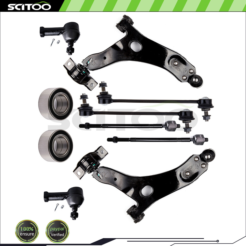 For 2005 06 07 08 09-2010 Ford Focus Front Control Arm Ball Joint Wheel ...