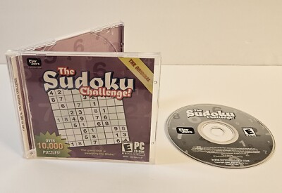 The Sudoku Challenge! PC CD-Rom 2005 Windows Puzzle Game - Over 10,000 ...