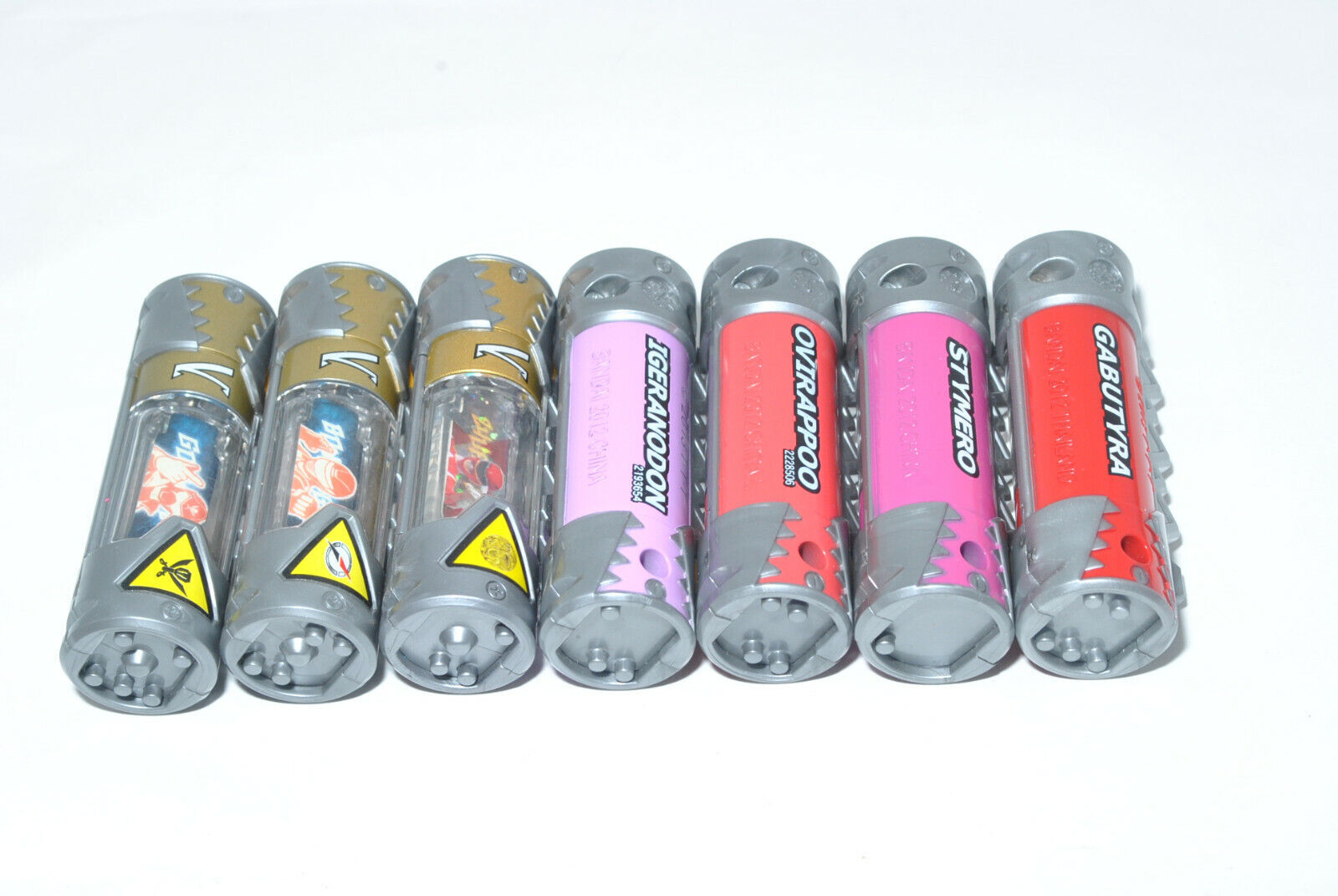 POWER RANGERS Dino Charge Zyudenchi Kyoryuger Lot of 7 Energems from ...