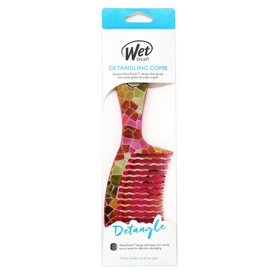 Wet Brush Original Detangling Comb Hair Detangler Wave Tooth Design ...
