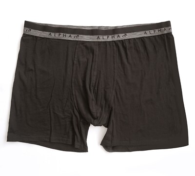 Alpha 5 Pack Mens Cotton Boxer Brief Underwear size S-2XL | eBay