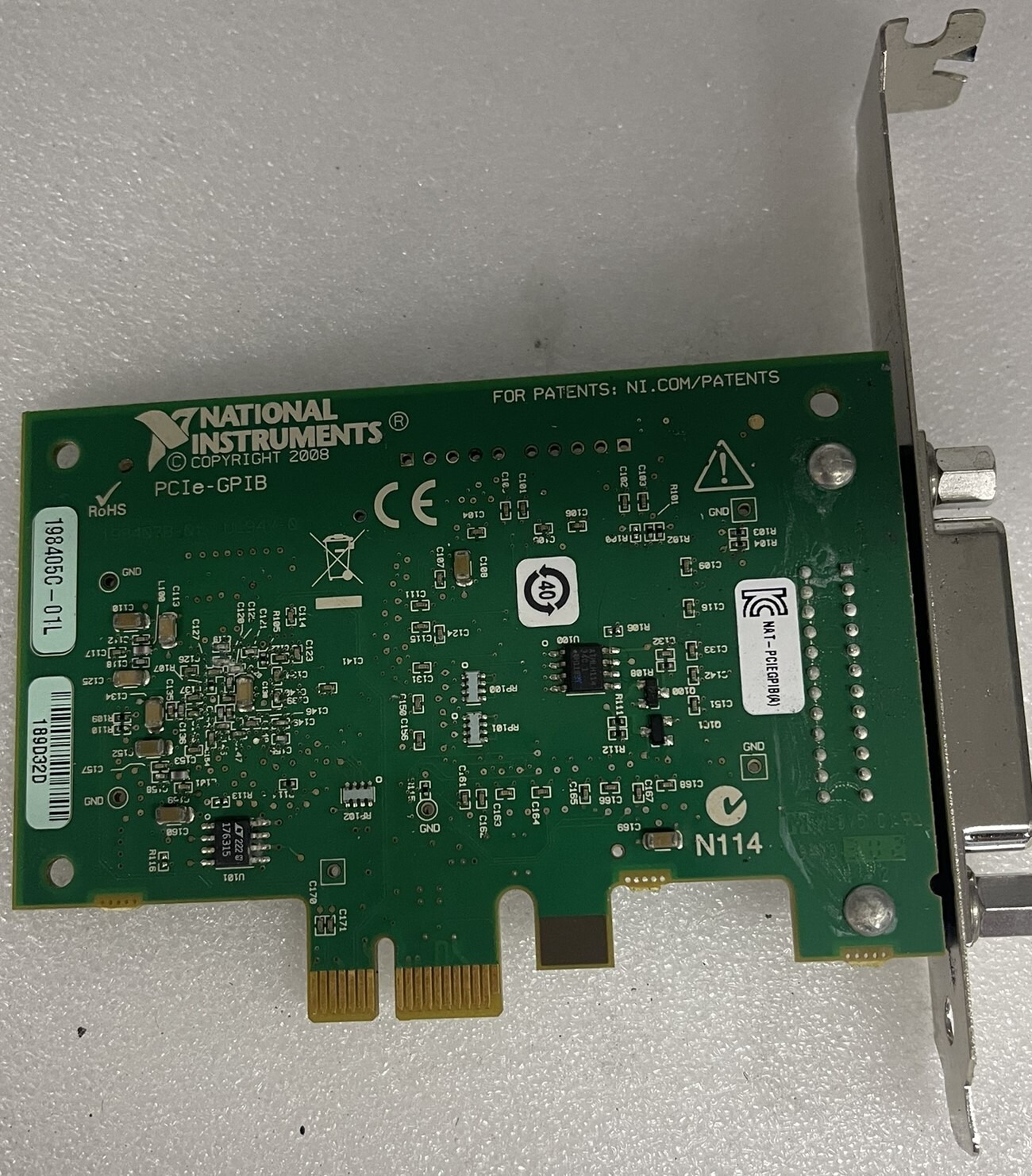 National Instruments 198405C-01L Instrument Control Device | eBay