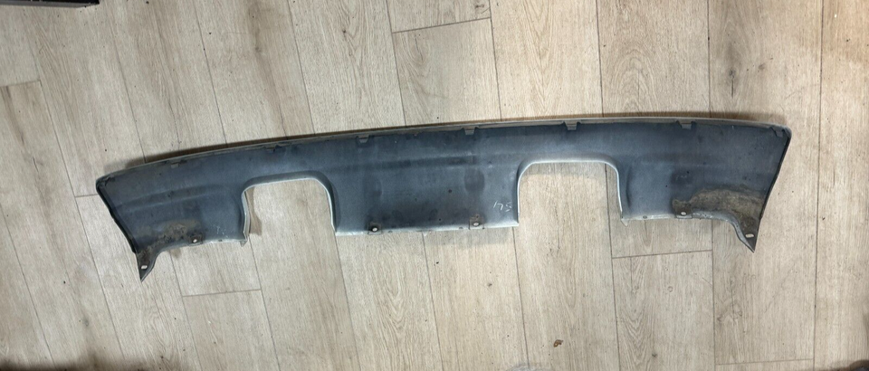 BMW E46 M3 OEM White Rear Bumper Valance Diffuser | eBay