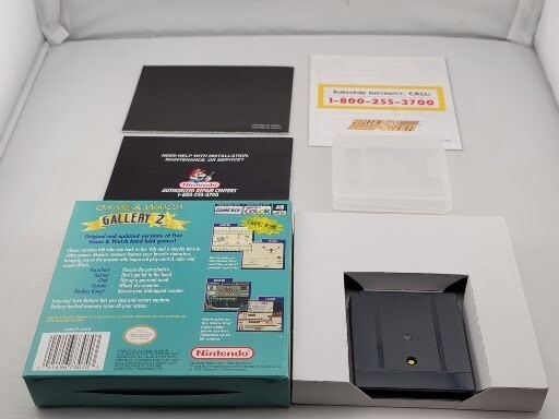 Game & Watch Gallery 2 Nintendo GameBoy Color Complete In Box CIB MINT ...