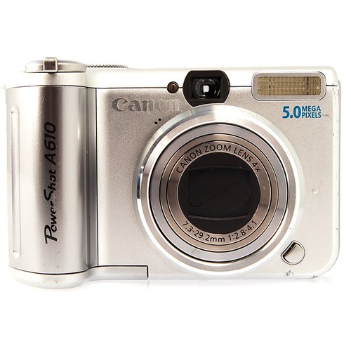 CANON PowerShot A610 Digital Camera - AA Batteries - Tested - Very Good ...
