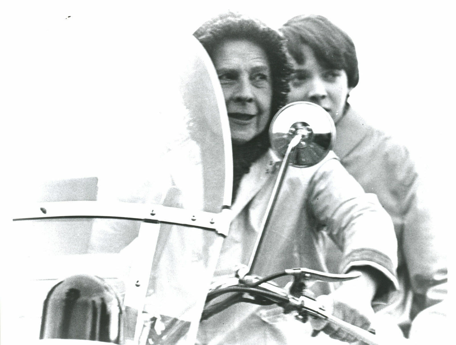 Ruth Gordon Bud Cort Harold And Maude On Motorcycle 8x10 Picture ...