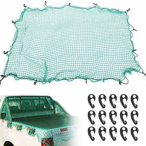 2 x 3m Cargo Net Square Mesh Heavy Duty Large Safe Ute Trailer Boat ...