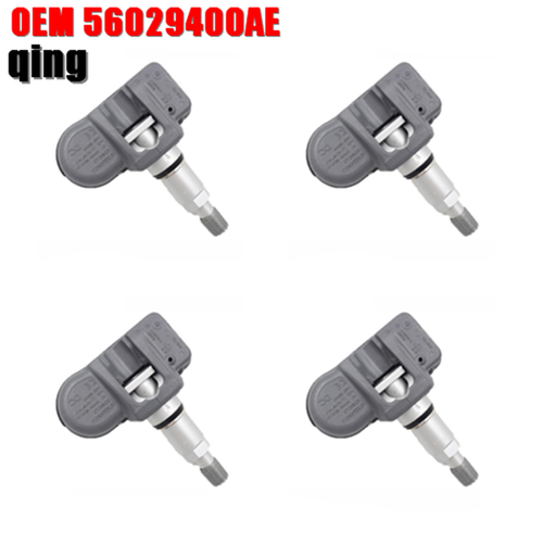4PCS Original 56029400AE Tire Pressure Sensor 433MHZ For Dodge Jeep ...