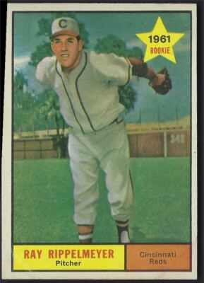 1961 Topps Ray Rippelmeyer ˟˟ RC Cincinnati Reds #276 | eBay