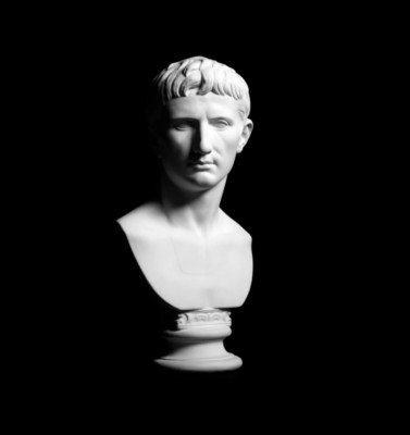 British Museum Caesar Augustus Plaster Cast Sculpture, Big Octavian ...