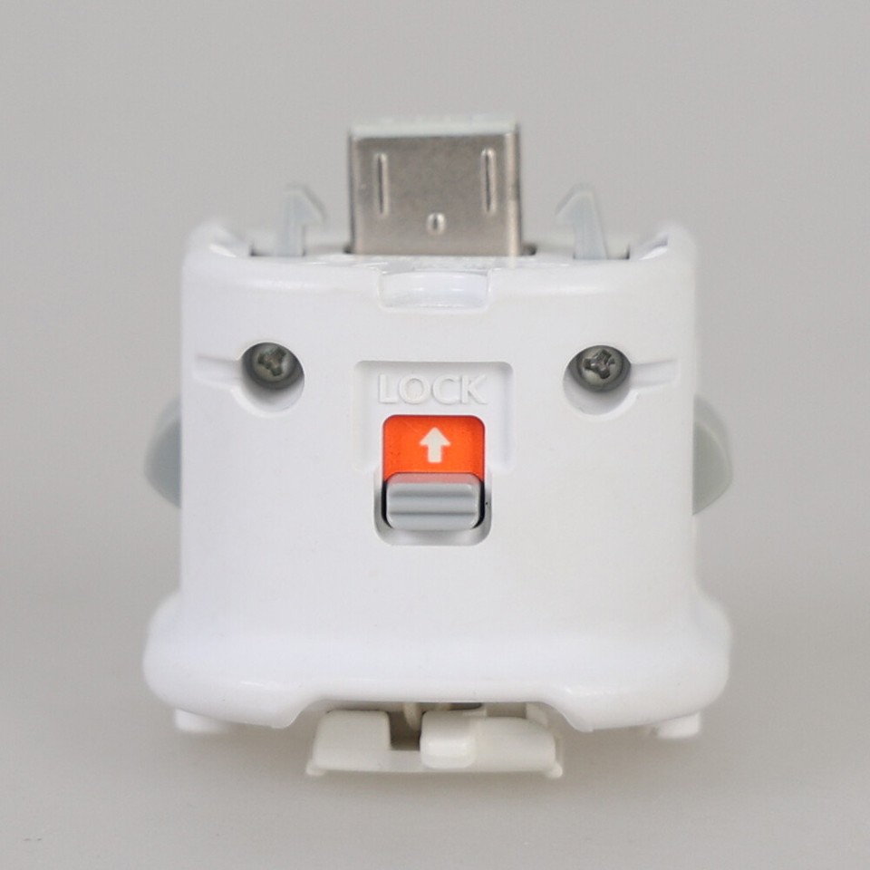 Original OEM Nintendo Wii Motion Plus Adapter RVL-026 White Excellent ...