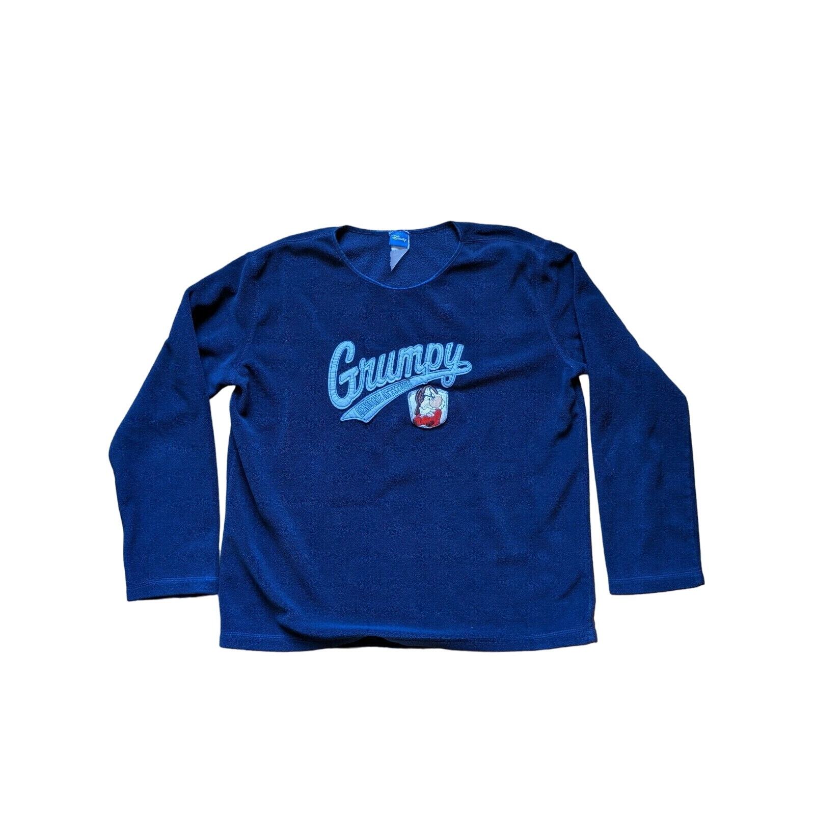 Vintage Disney Grumpy Pullover Sweatshirt Genuine Attitude Size 2XL ...