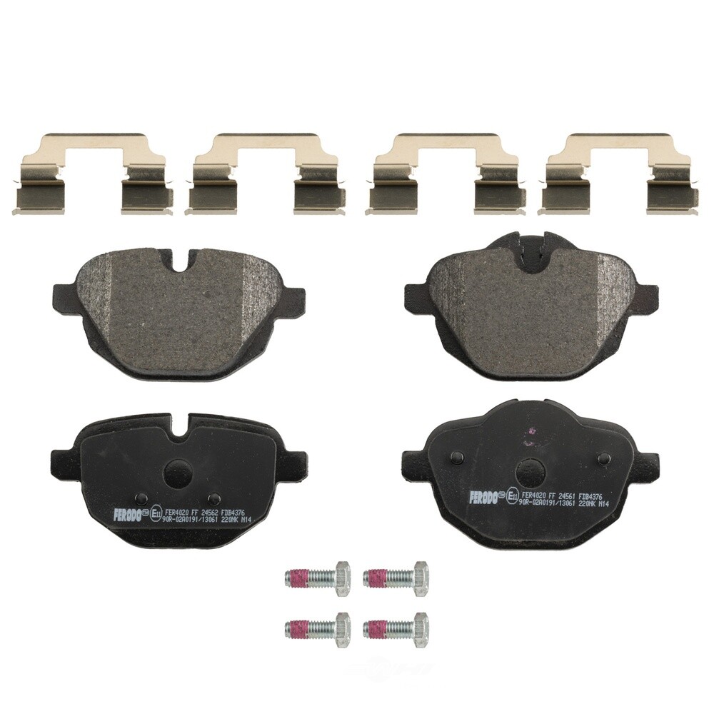 Ferodo America FDB4376 Disc Pads and Brake Shoes - Disc Brake Pad Set ...
