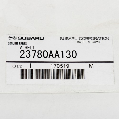 OEM 2014-2018 Subaru Forester Alternator V Belt Crosstrek Impreza NEW ...