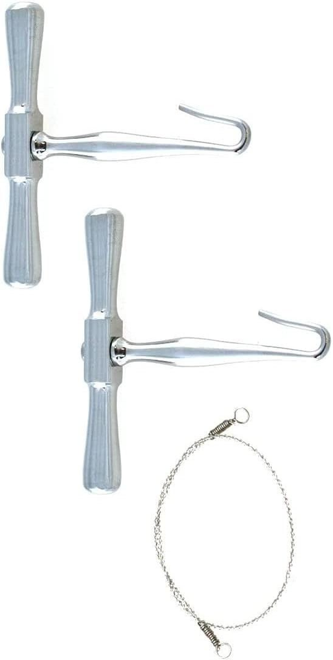 GIGLI Saw Set (2 Handles & 1 Wire 12") Surgical Neurology Orthopedic ...