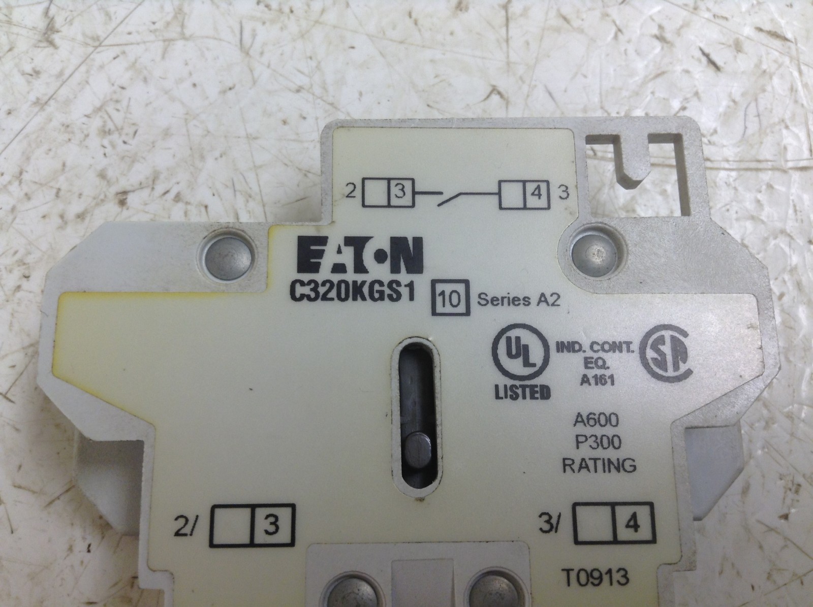 Cutler Hammer C320KGS1 Auxiliary Contact Westinghouse Eaton (OK) | eBay