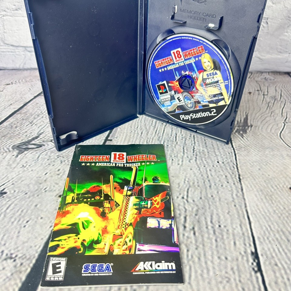 18-Wheeler: American Pro Trucker (PlayStation 2 PS2) Complete w/ Manual ...