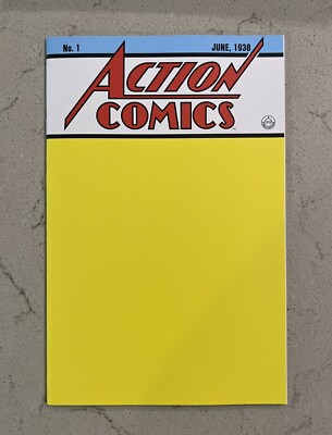 Superman Action Comics #1 June 1938 Sketch Cover DC COMICS | eBay