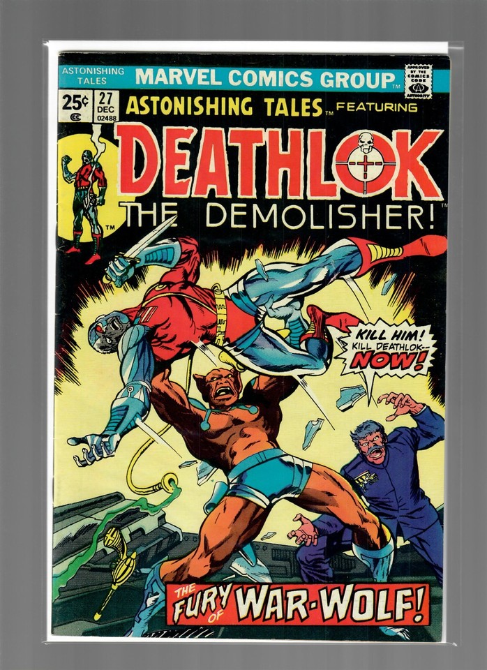 Astonishing Tales #27 28 30 32 33 34 35 Deathlok Marvel Bronze Age ...