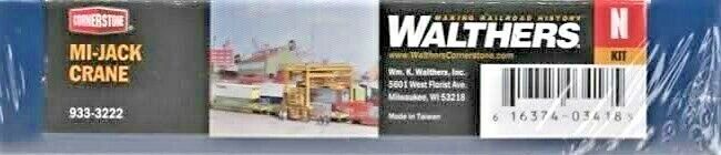 N Scale Walthers Cornerstone 933-3222 MI-JACK Translift Intermodal ...