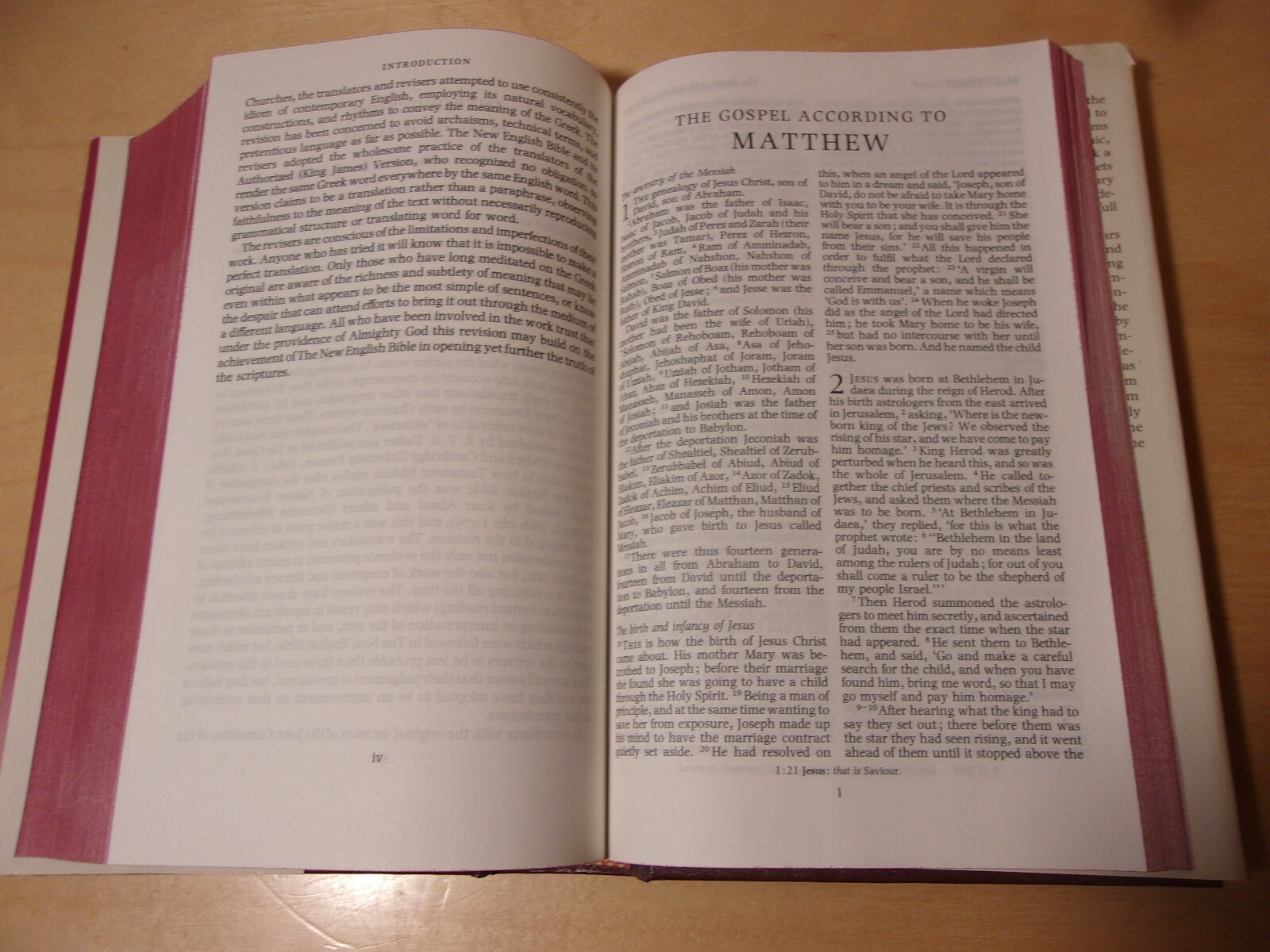The Revised English Bible with the Apocrypha, first edition (1989 ...