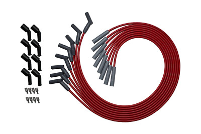 Cut To Length Universal Spark Plug Wires for LS1 & LT1 with 45deg and ...