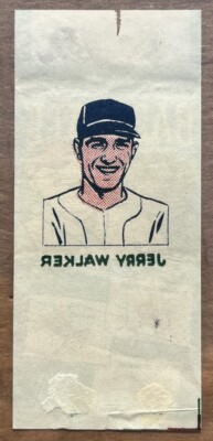 1960 OPC O-Pee-Chee Baseball Tattoo Jerry Walker | eBay