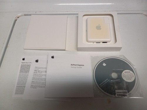 Apple AirPort Express 802.11n Wifi Wireless Router Extender w/USB A1264 ...