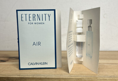 2X NEW CALVIN KLEIN ETERNITY WOMEN AIR EAU DE PARFUM *SAMPLE* SPRAYs 0.04OZ | eBay