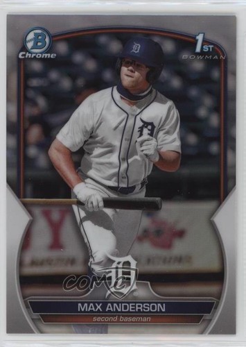 2023 Bowman Draft Chrome Refractor Max Anderson #BDC-144 | eBay