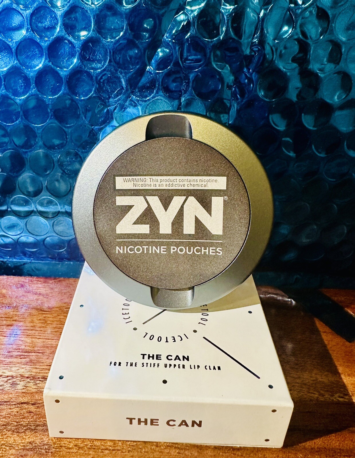 Metal ZYN Can Grey - Brand New in Box, Authentic, Rare, Sold Out Reward ...