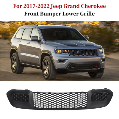 Front Bumper Lower Grille Fit For 2017-2022 Jeep Grand Cherokee ...