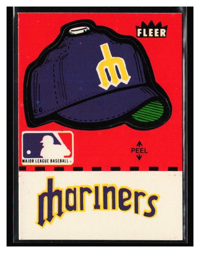 1982 Fleer Baseball Stickers #NNO Seattle Mariners Cap | eBay