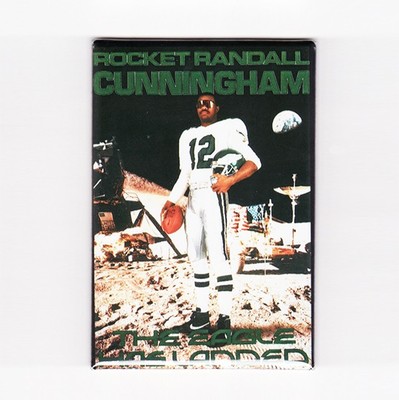 RANDALL CUNNINGHAM / THE EAGLE HAS LANDED - 2" x 3" POSTER MAGNET ...