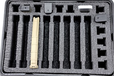 Universal Mag Magazine Ammunition foam fits your Harbor Freight Apache ...