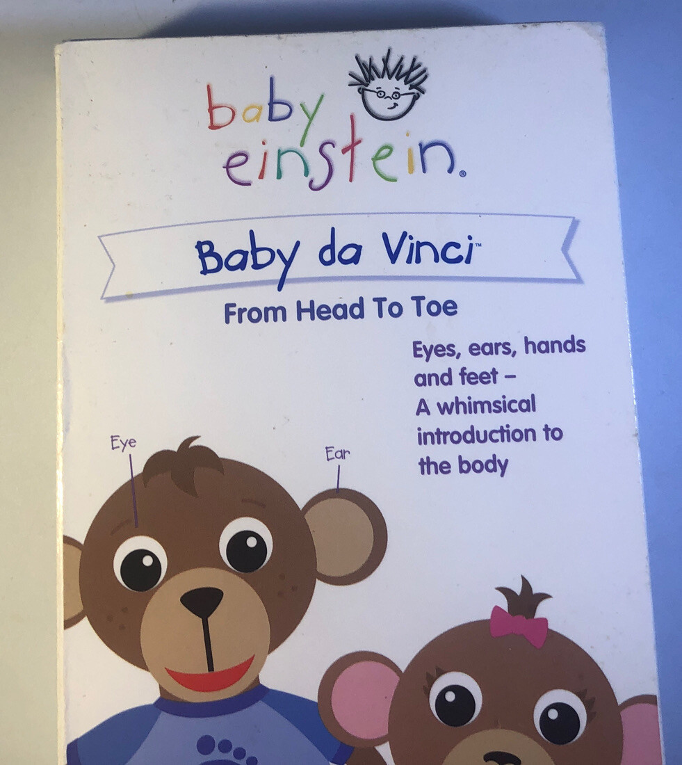 BABY EINSTEIN:BABY DA VINCI(VHS 2004)VERY VERY RARE VINTAGE COLLECTIBLE ...