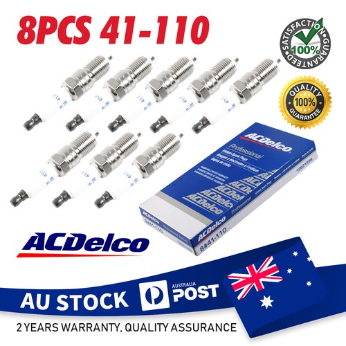 8X OEM Genuine GM ACDelco Iridium Spark Plug 41-110 12621258 12680072 ...