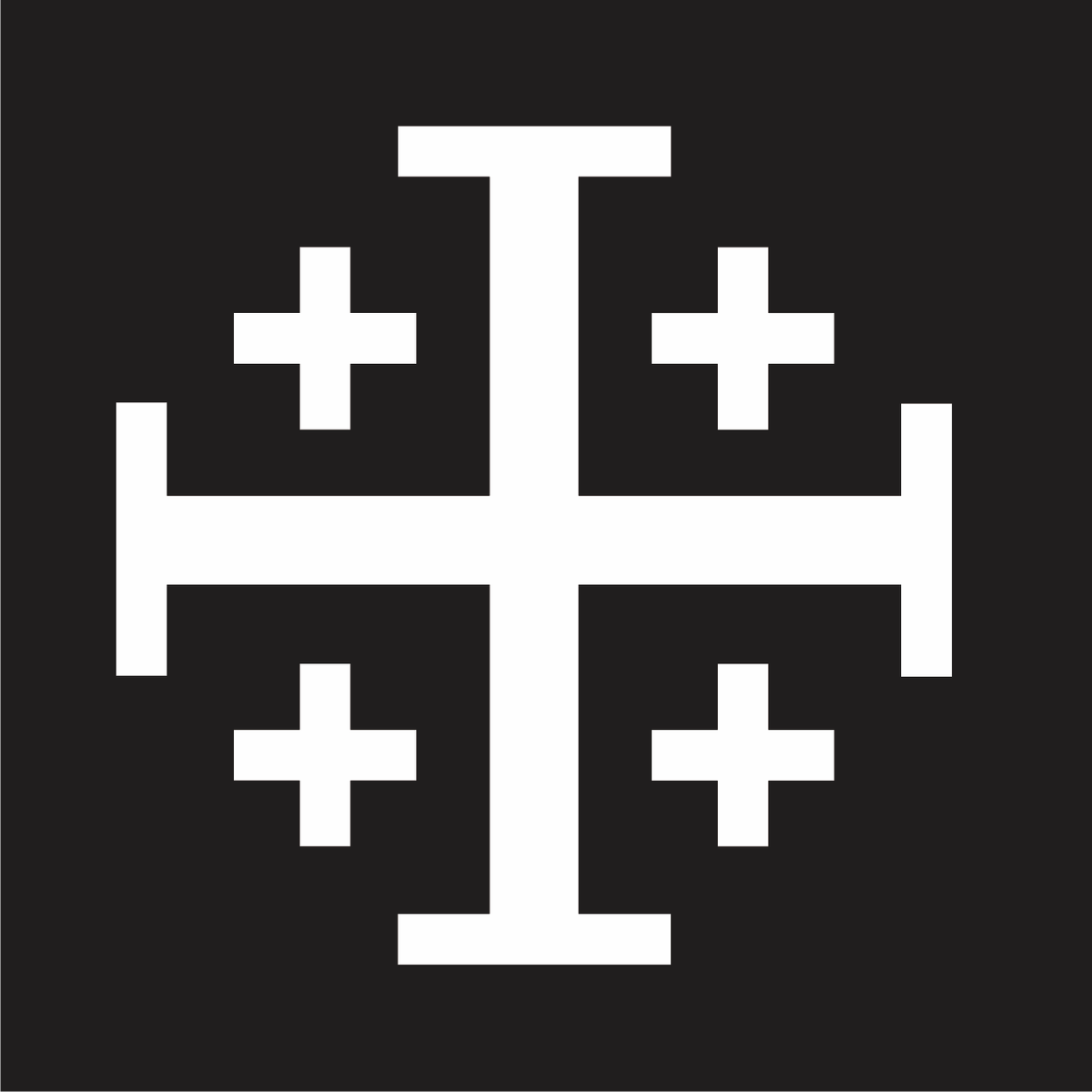 Crusader Cross Logo