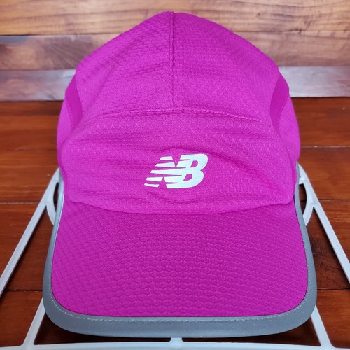 New Balance 5-Panel Hat Cap Women Purple Lightweight Running Tennis ...