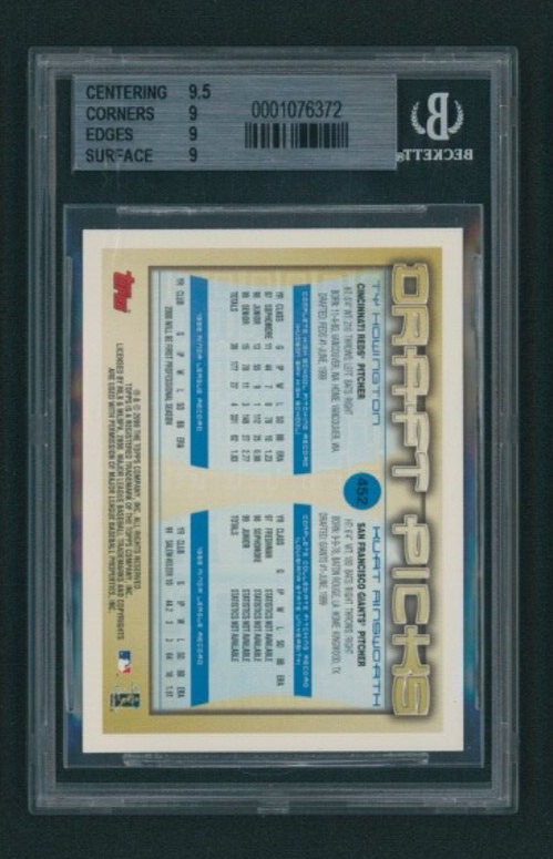 2000 Topps - Draft Picks Kurt Ainsworth, Ty Howington #452 (RC) for ...