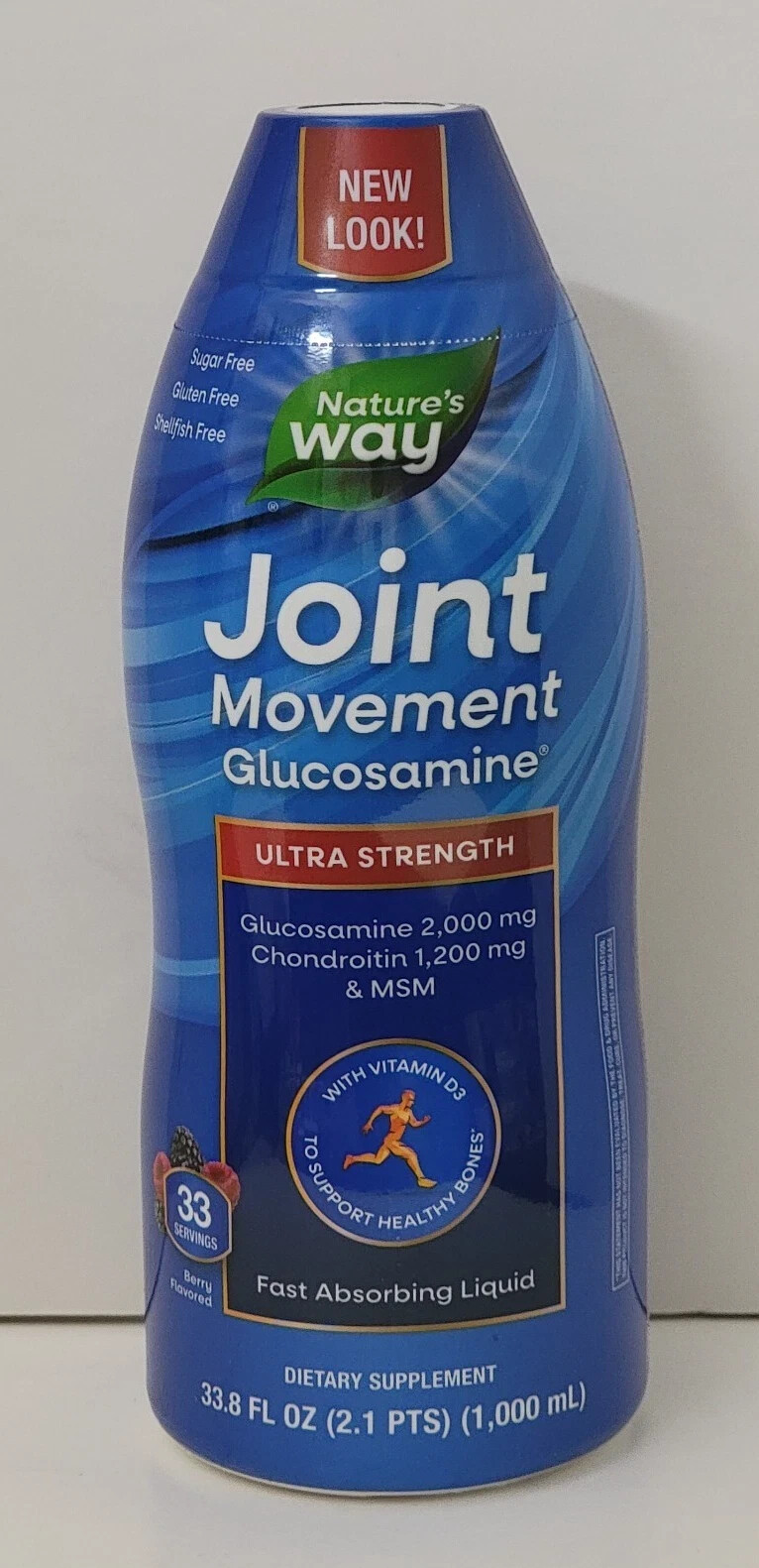 Wellesse Joint Movement Glucosamine Chondroitin MSM Joint Health, 33.8 ...