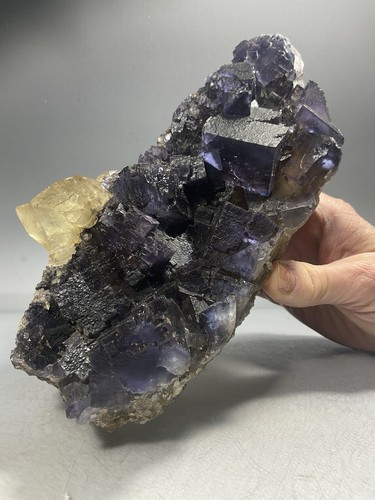 SS Rocks - Fluorite, Calcite (Annabel Lee Mine, Hardin Co, Illinois) 3 ...