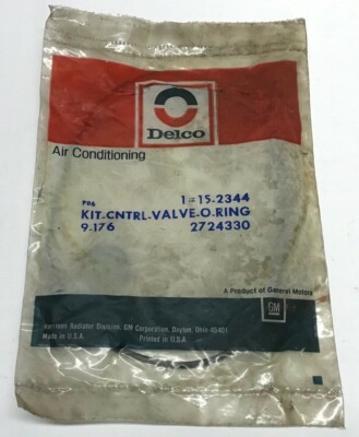 Delco 15-2344 2724330 Control Valve O-Ring Kit | eBay