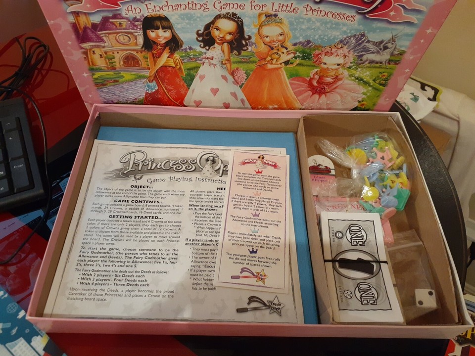 Princess Opoly Board Game! Enchanting Game for Little Princesses | eBay