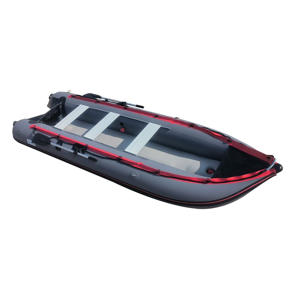 BRIS 14.5Ft Heavy Duty Inflatable Kayak Boat Tender Inflatable Canoe ...