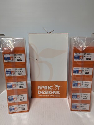 Case of 960 Apricot Designs 250-096-EZ-NS EZ load pipette tips, 250μL ...