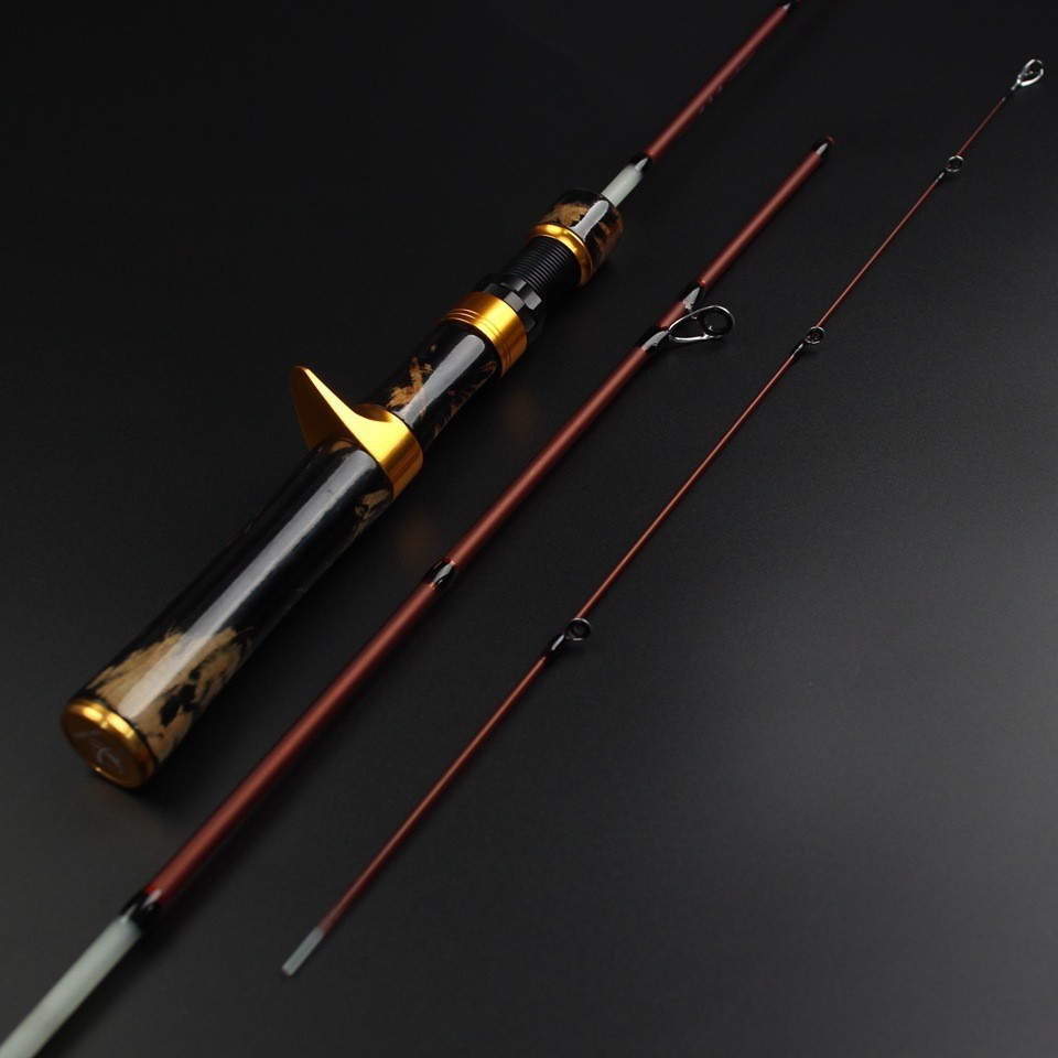 Portable Fishing Rods Carbon Fiber Spinning/casting Rod Carp Fast ...