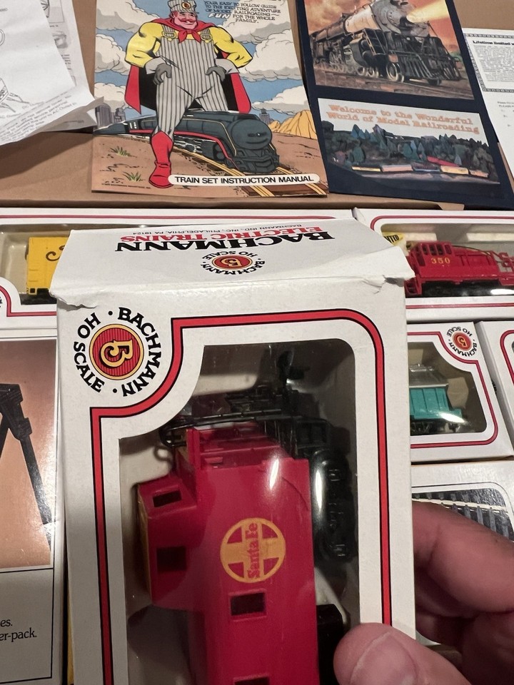 1988 Bachmann Rail Blazer Train With Trestle Bridge Vintage Includes ...